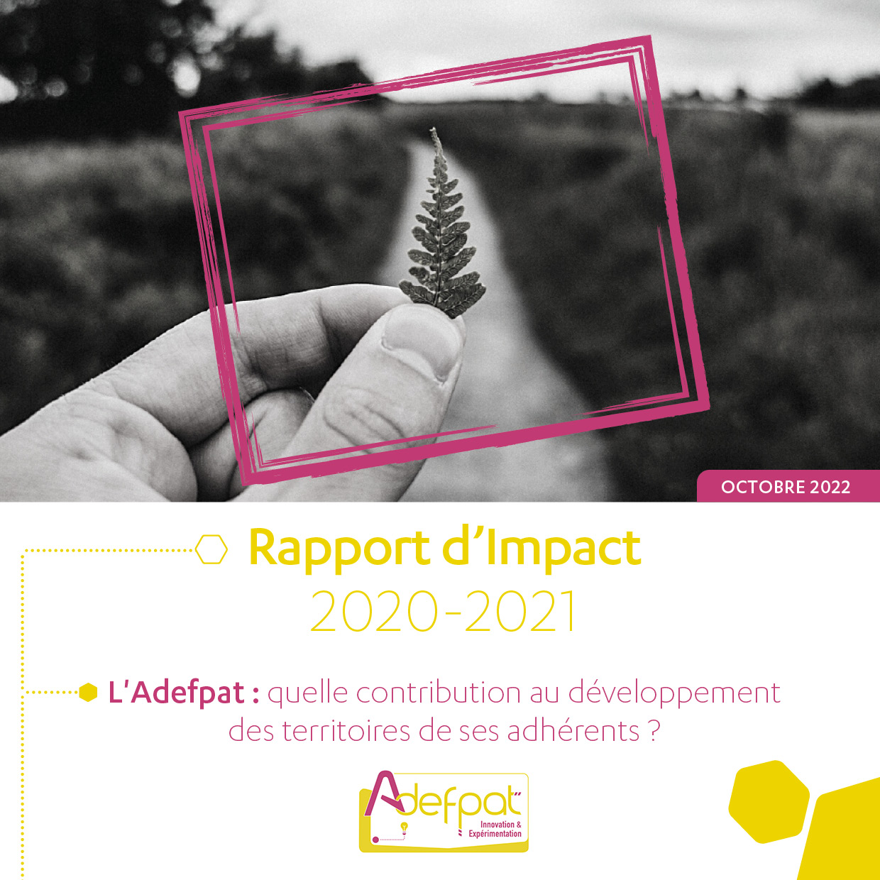 Notre activité, notre impact - Adefpat - acteurs projets territoires